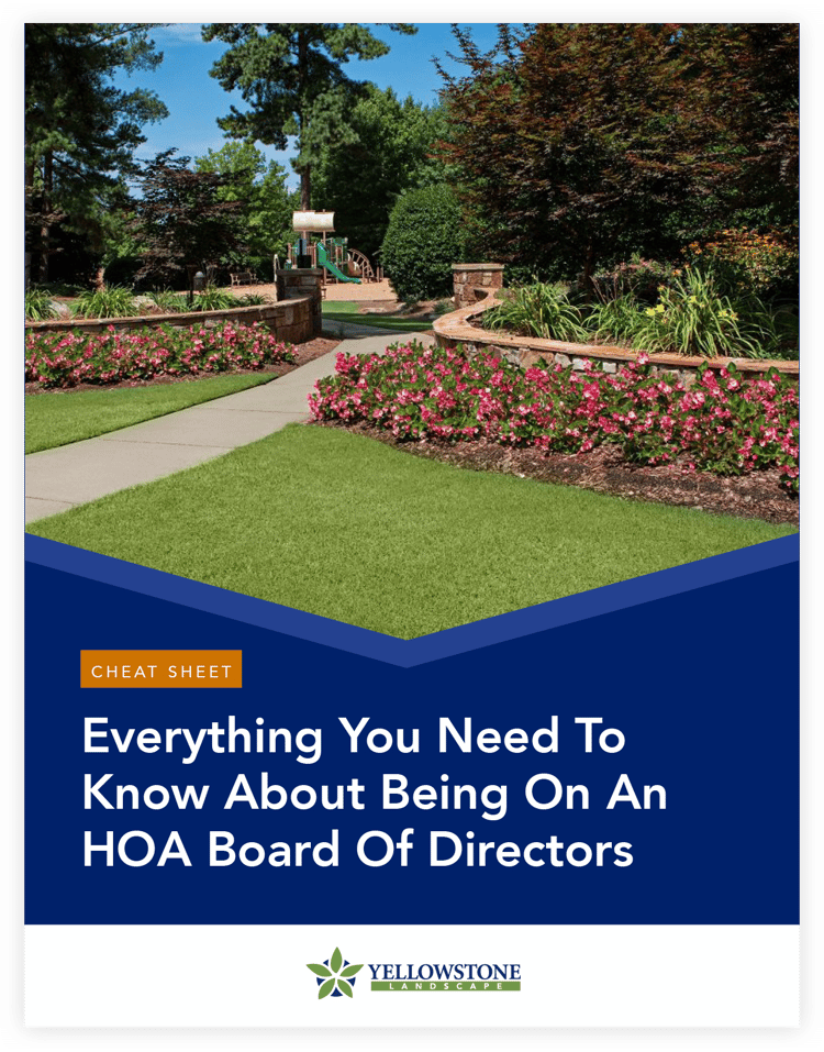 HOA Cheat Sheet | Yellowstone Landscape