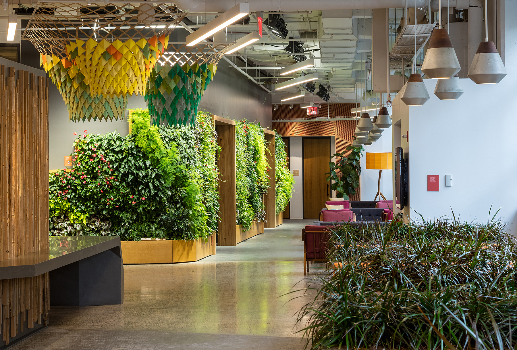 Innovative Interiorscape Design for Corporate Campuses